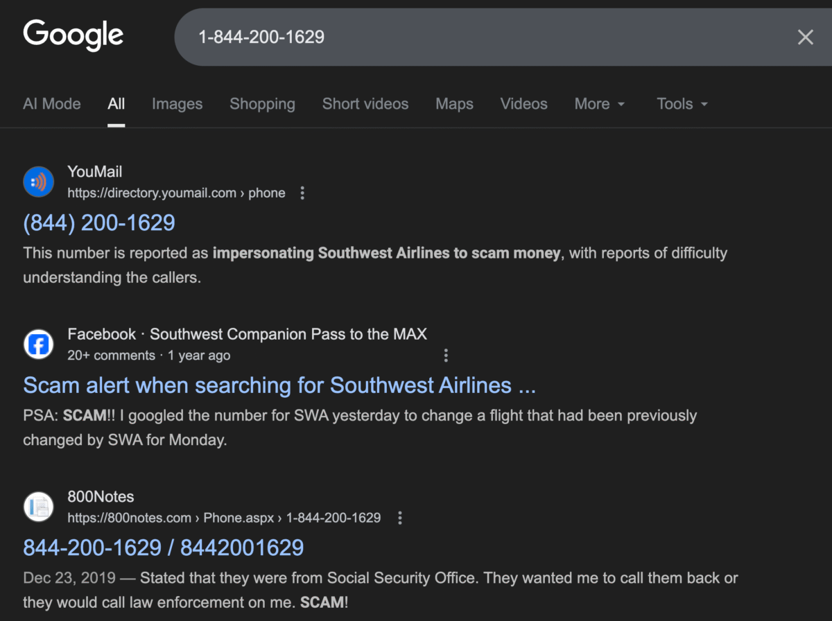 Beware Fake Airline Phone Numbers: A Costly Scam to Avoid – MGA Travel