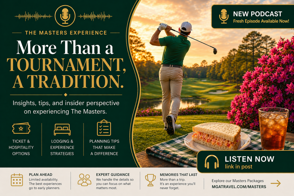 Masters ⛳ Packages – MGA Travel